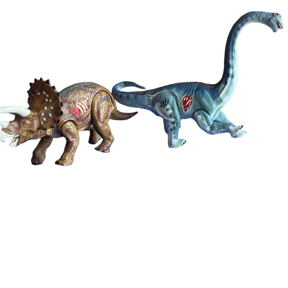 Hasbro | Toys | Jurassic Park Jp Iii 3 Brachiosaurus Triceratop Toy ...